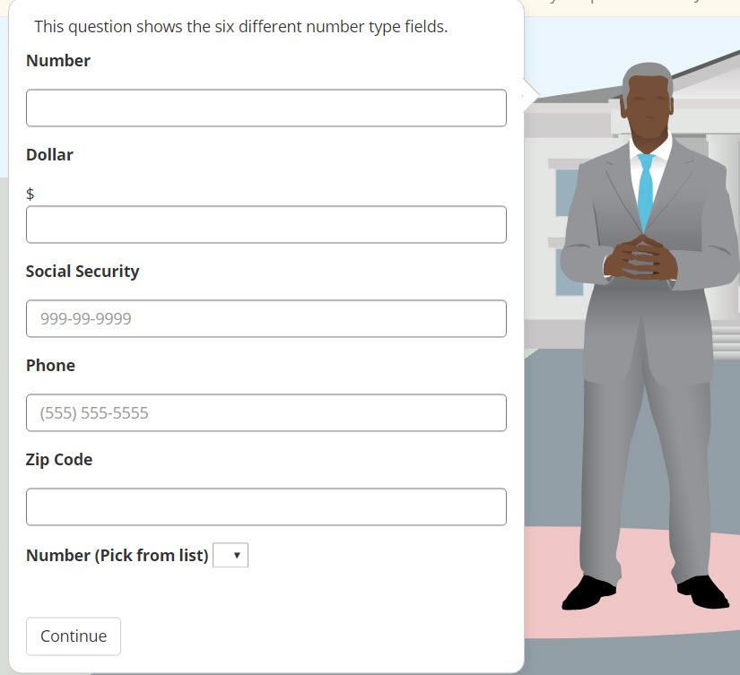 The Fields Section | A2J Author